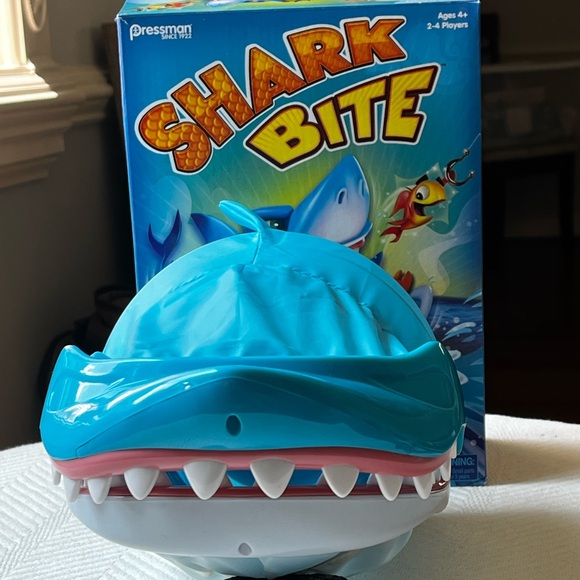 Pressman | Toys | Shark Bite Fishing Game | Poshmark
